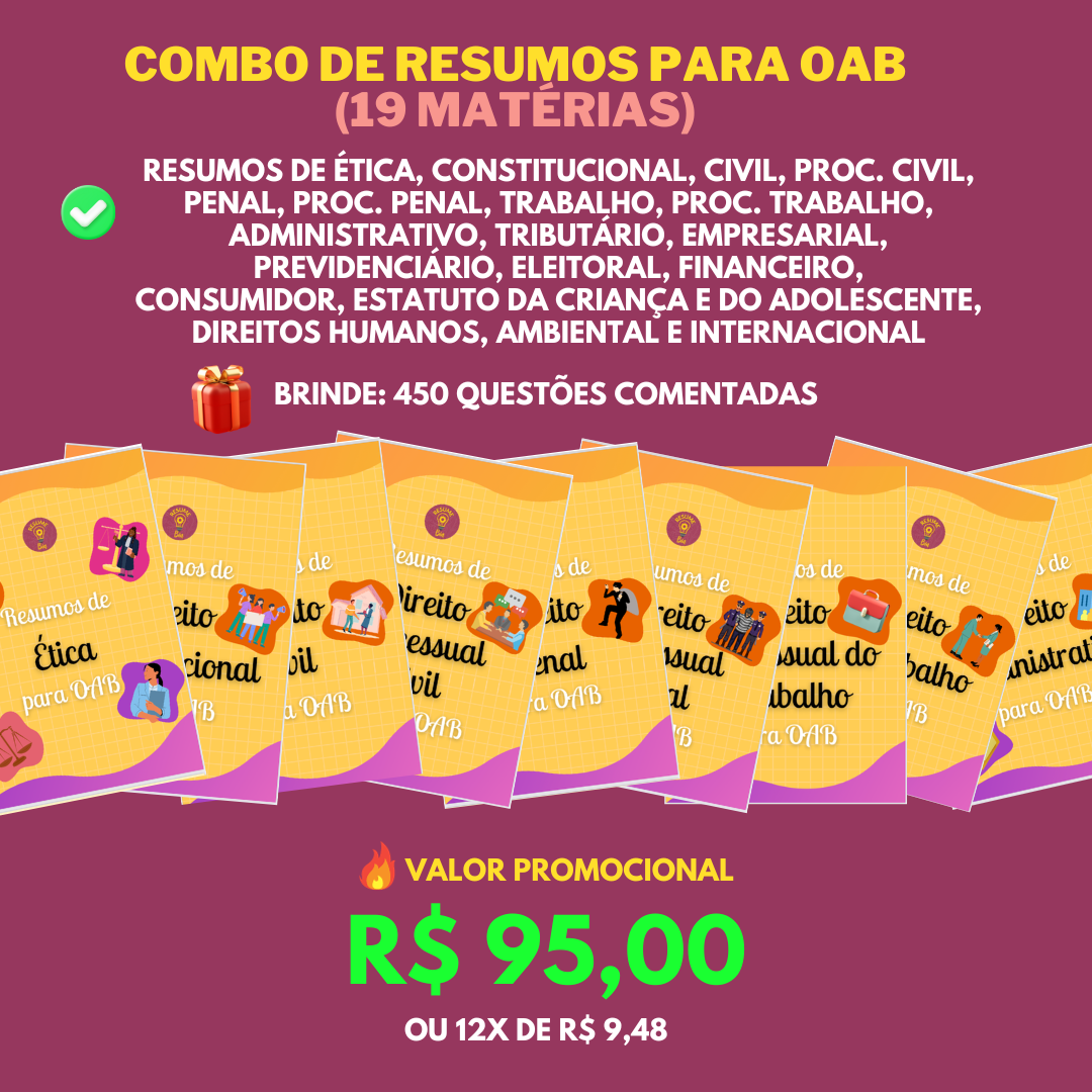 Resume, Bia! – Resumos para OAB